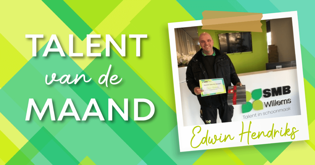 Talent van de maand: Edwin - SMB Willems